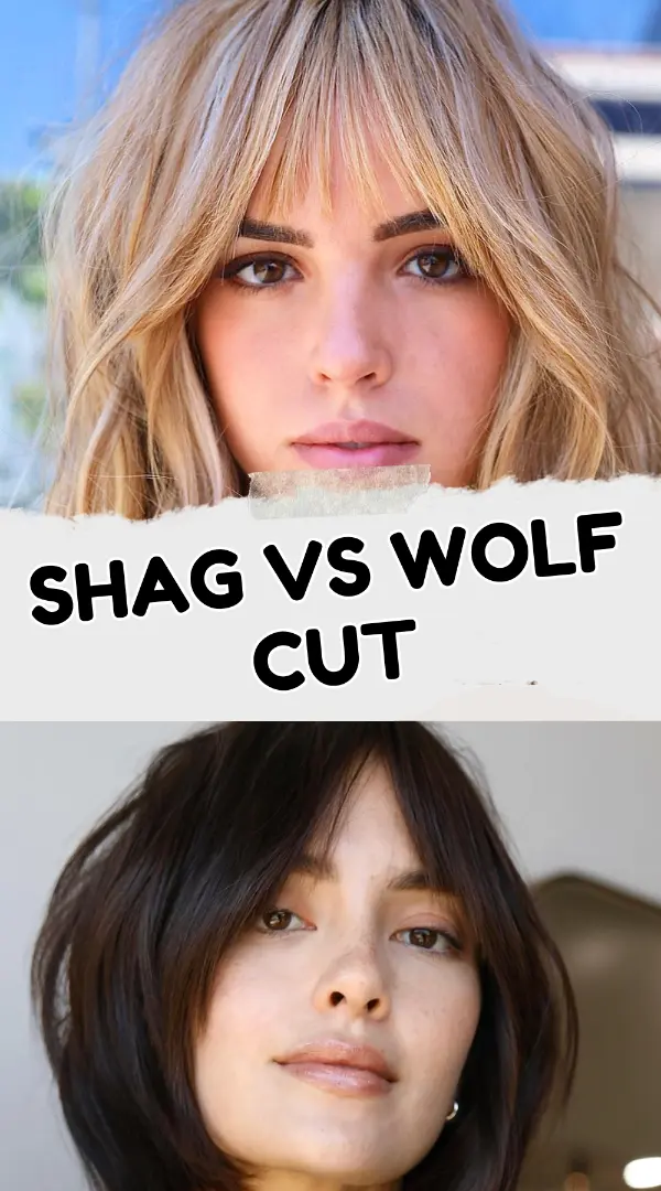 Shag vs Wolf Cut: Choosing the Perfect Layered Look